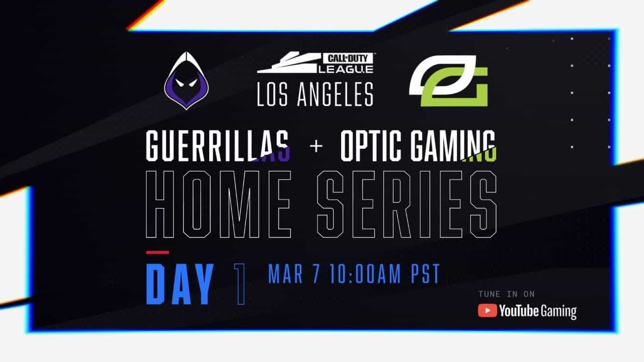 COD League Home Series Still Set for Los Angeles Despite Coronavirus ...