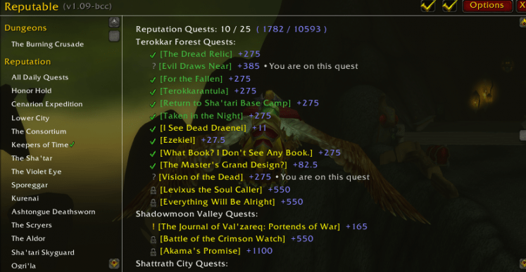 WoW: How To Earn Reputation In TBC Classic — Unlocking Heroic Dungeons ...