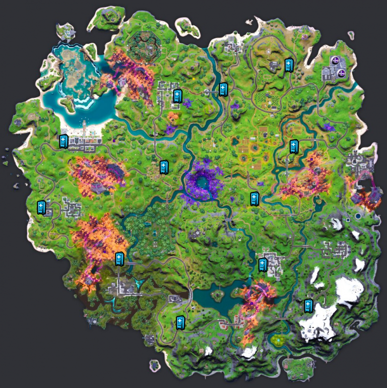 Fortnite Mending Machine Locations In Season 8