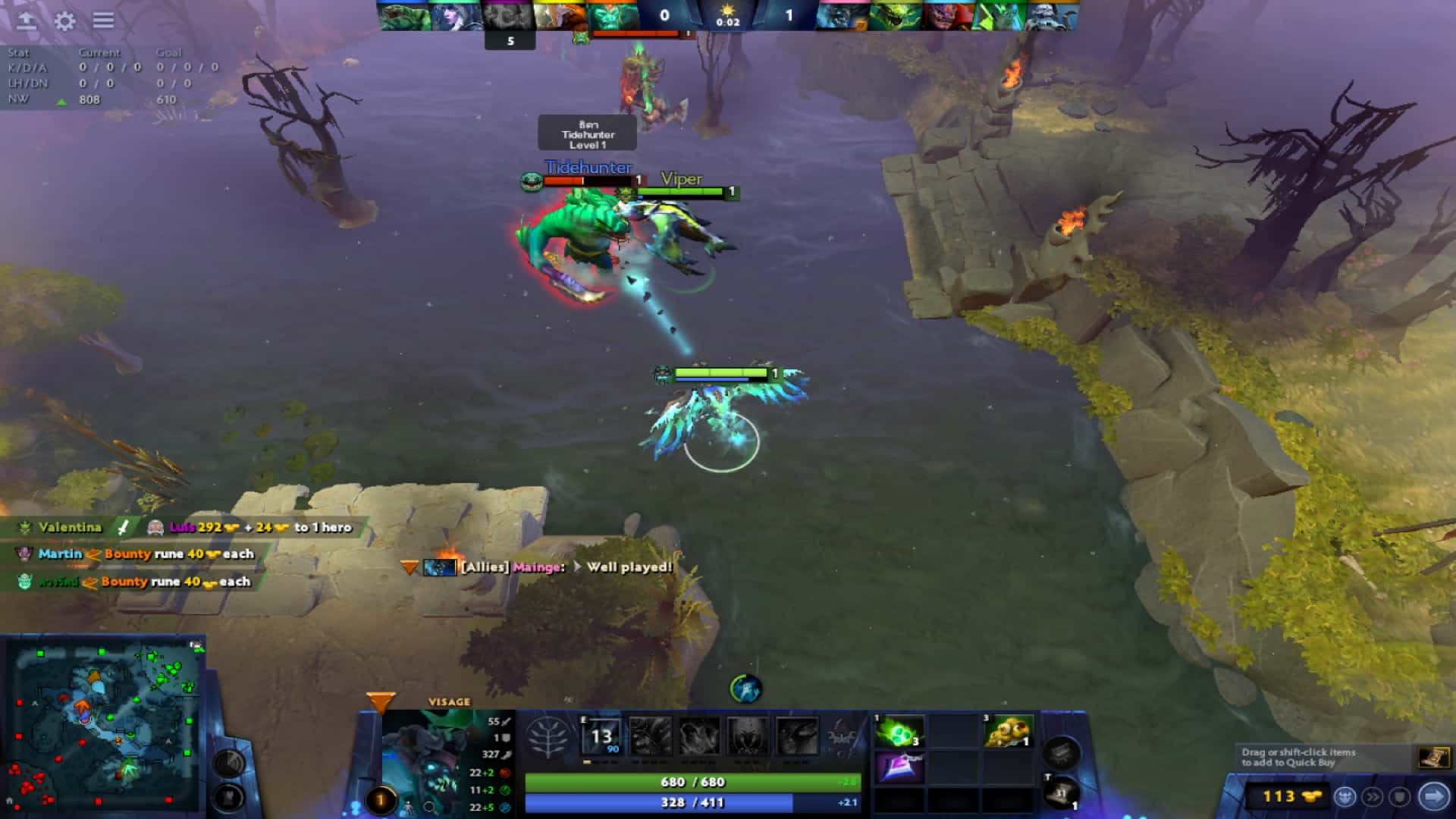 Dota 2: How to Play Visage in 7.32