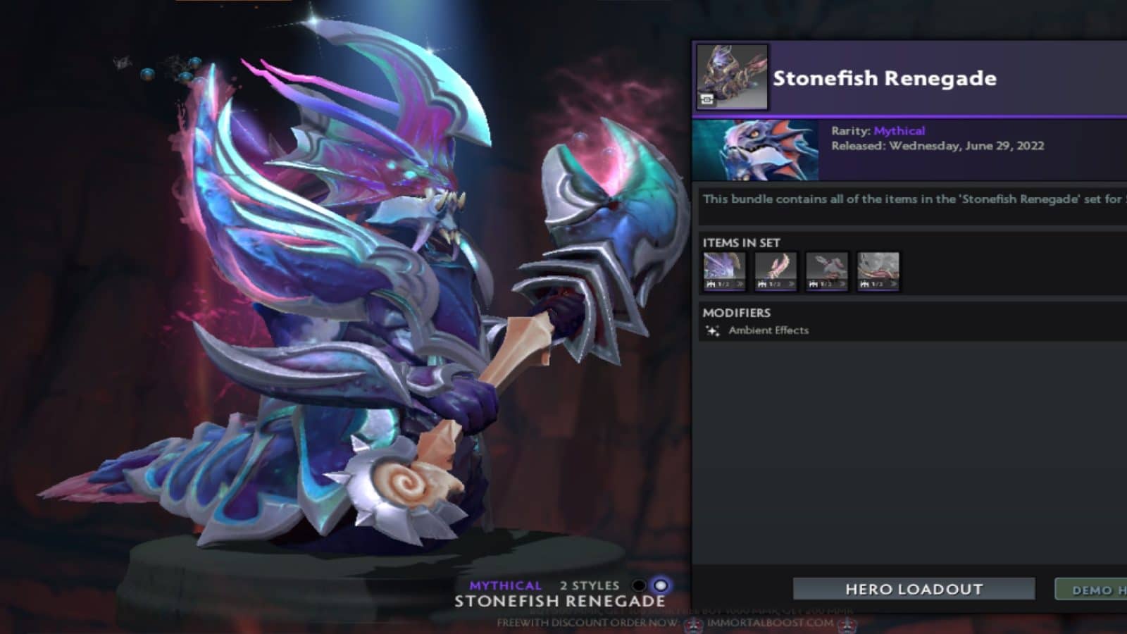 Dota 2: Battle Pass 2022 - How to Unlock Slardar in Cavern Crawl