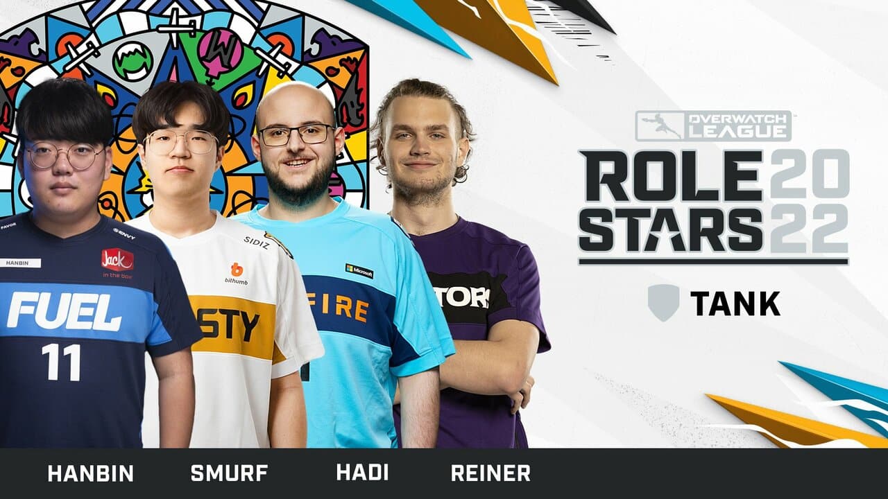 Overwatch League 2022 Role Stars - Best Tank Players