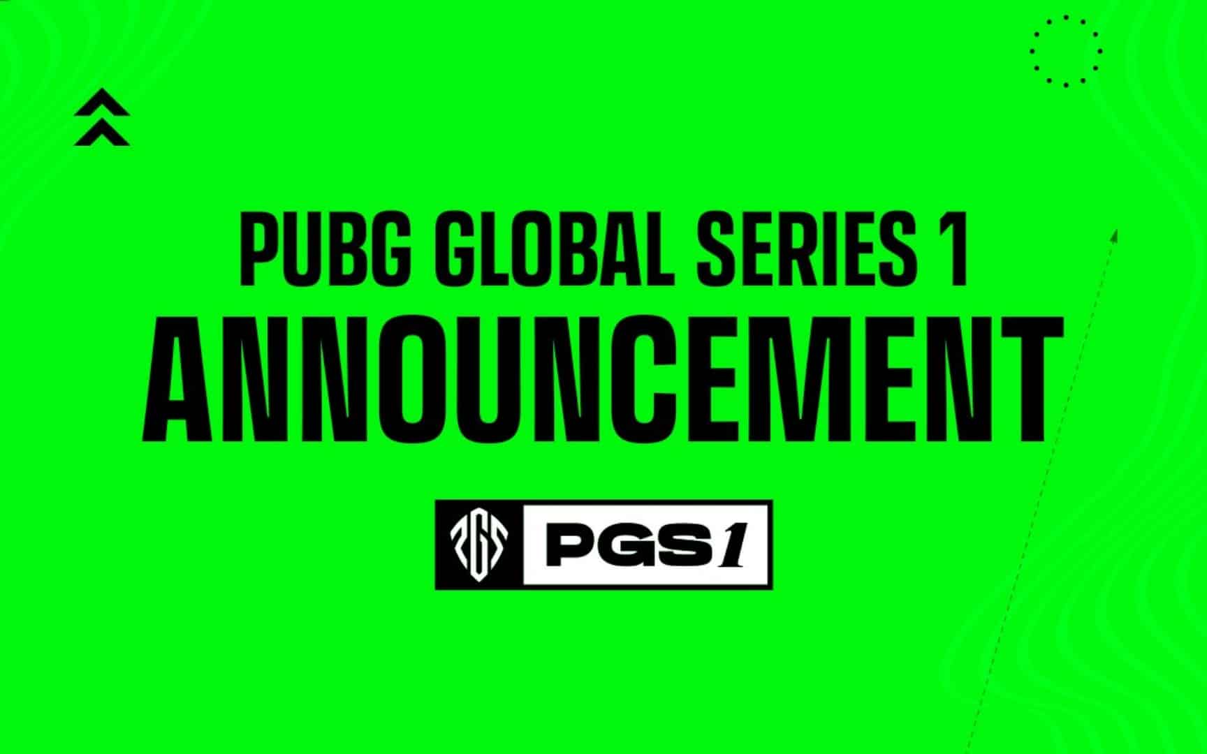 PUBG Global Series 1 Announcement Details