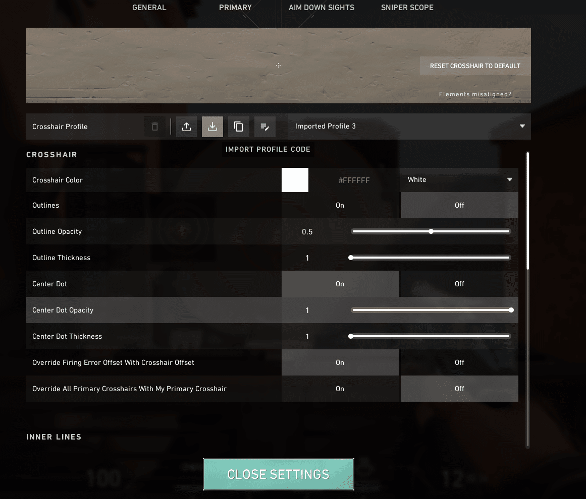 Best Valorant Crosshair Codes - Pro Player Selection