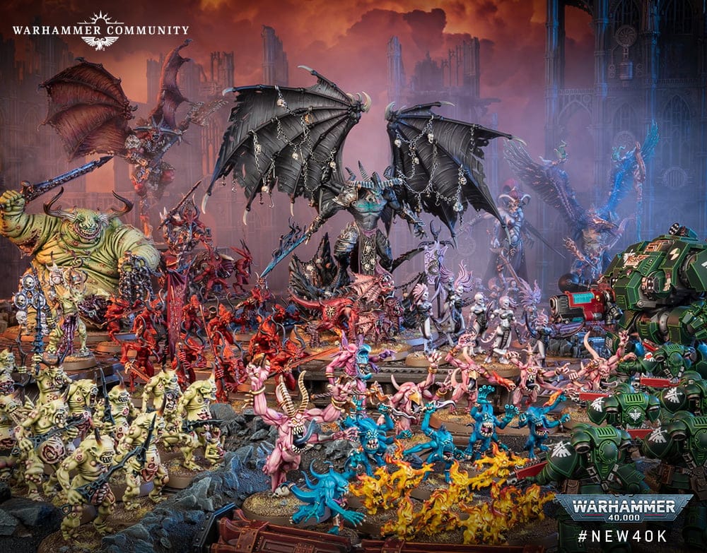 Warhammer 40k Chaos Daemons Faction Focus Shows the Desire of the Warp ...
