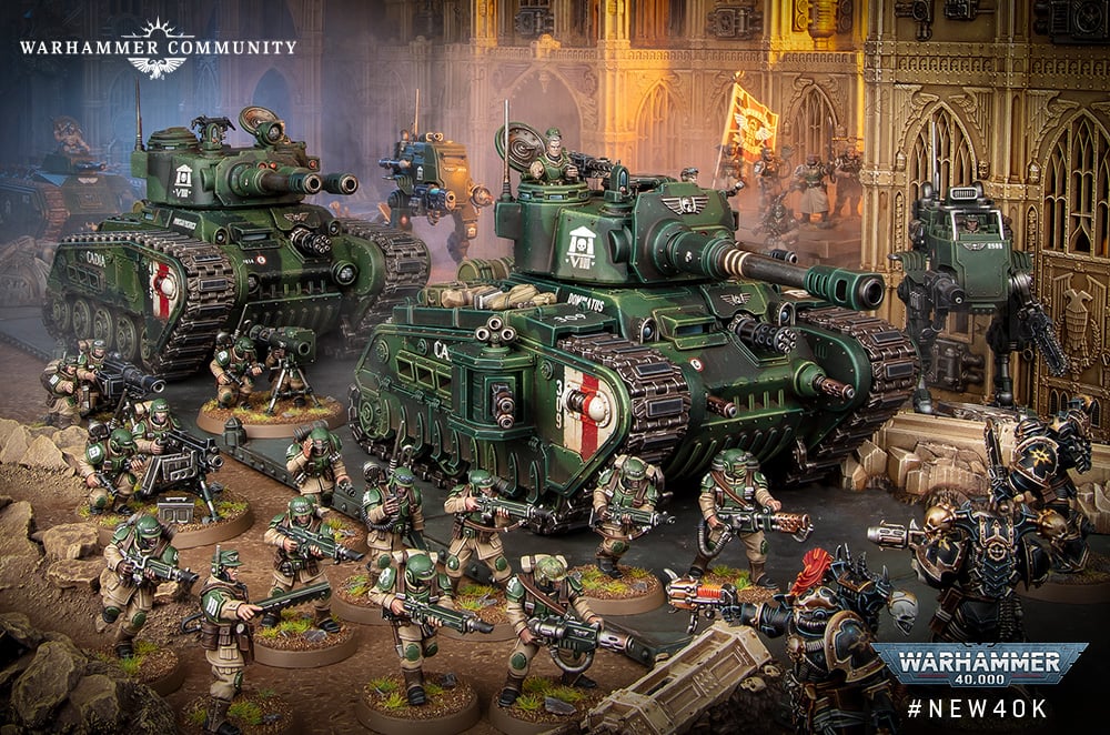 Warhammer 40k Astra Militarum Faction Focus Shines the Spotlight on the ...