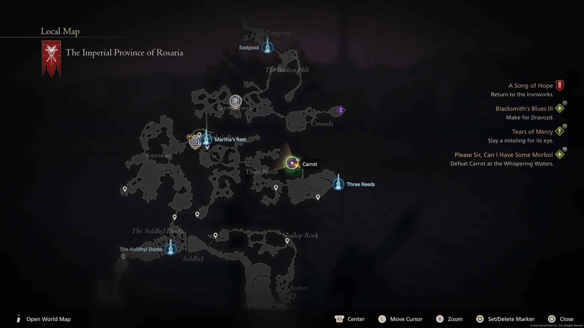 All Final Fantasy 16 Hunt Locations