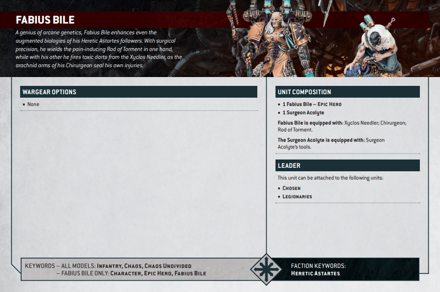 Warhammer 40k Chaos Space Marine Datasheets are Here, and They Look ...