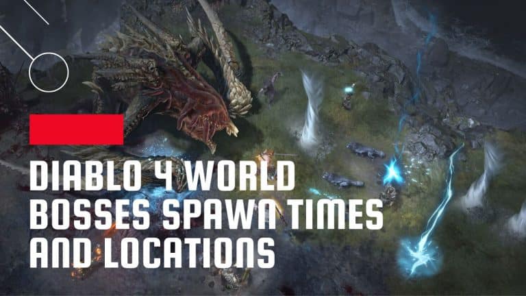 Diablo 4 World Bosses Spawn Times and Locations