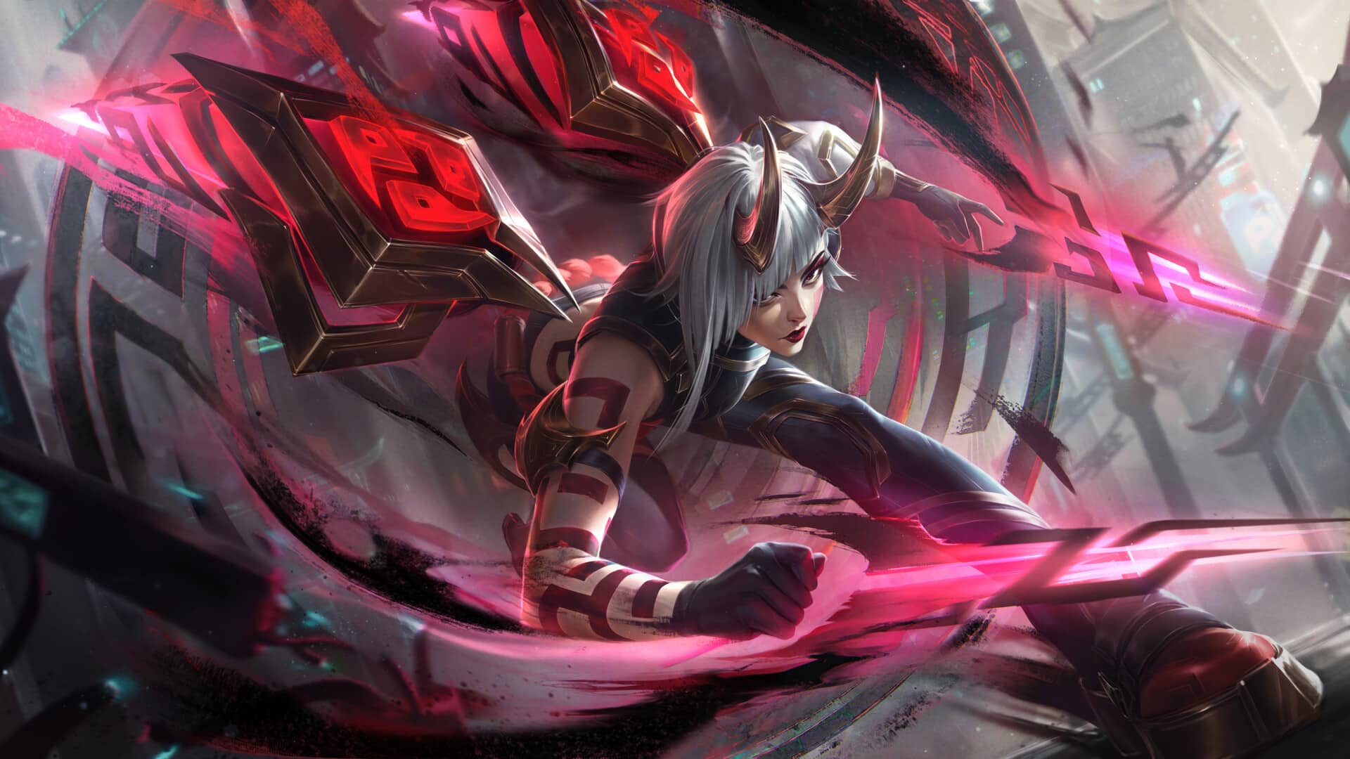 Bloodmoon Akali Wallpaper 1920x1080 Blood Moon Talon LoLWallpapers
