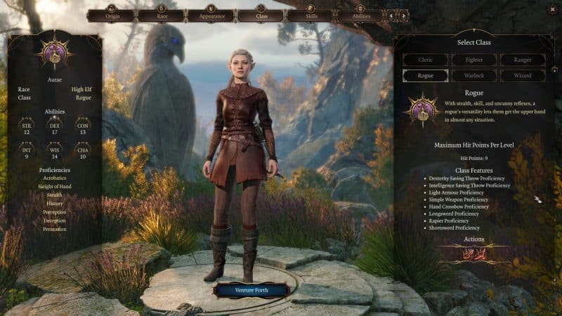 Baldur’s Gate 3 Classes: The Rogue Class and Subclasses Guide