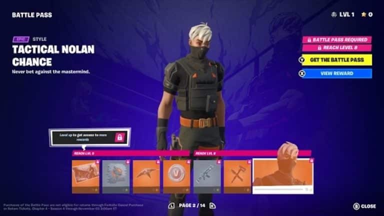 Full Fortnite C4 S4 Battle Pass – All Tiers and C4 S4 Skins