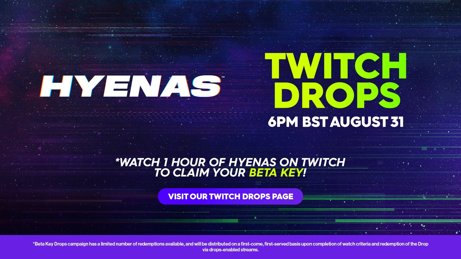 HYENAS Closed Beta is LIVE