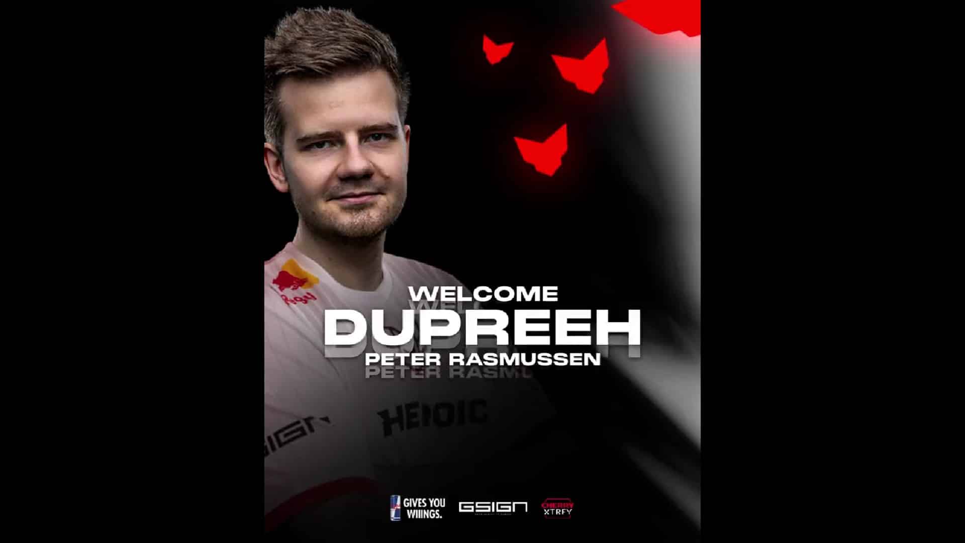 Dupreeh Has Joined Heroic Esports