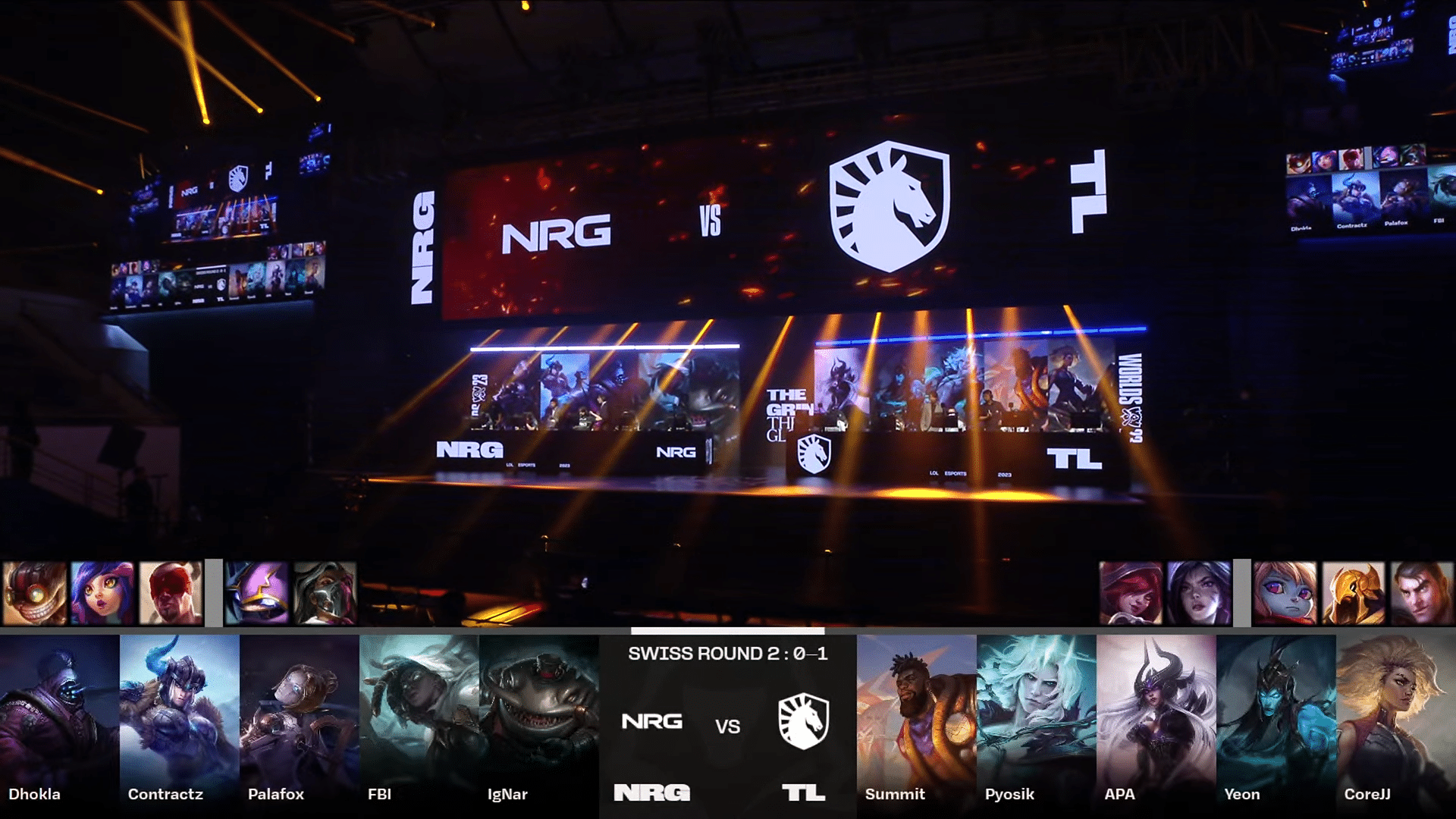 NRG vs Team Liquid Recap Worlds 2023 Swiss Stage Day 2