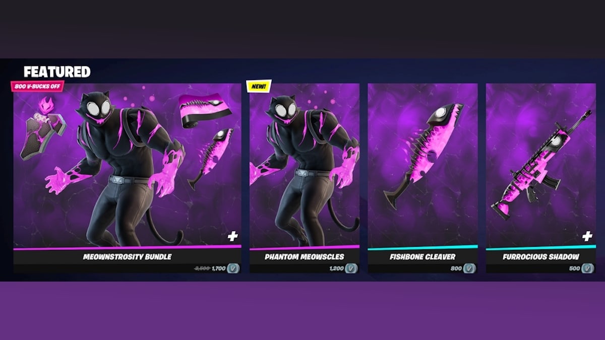 Phantom Meowscles Fortnite - Spot for Most Frightening Cat