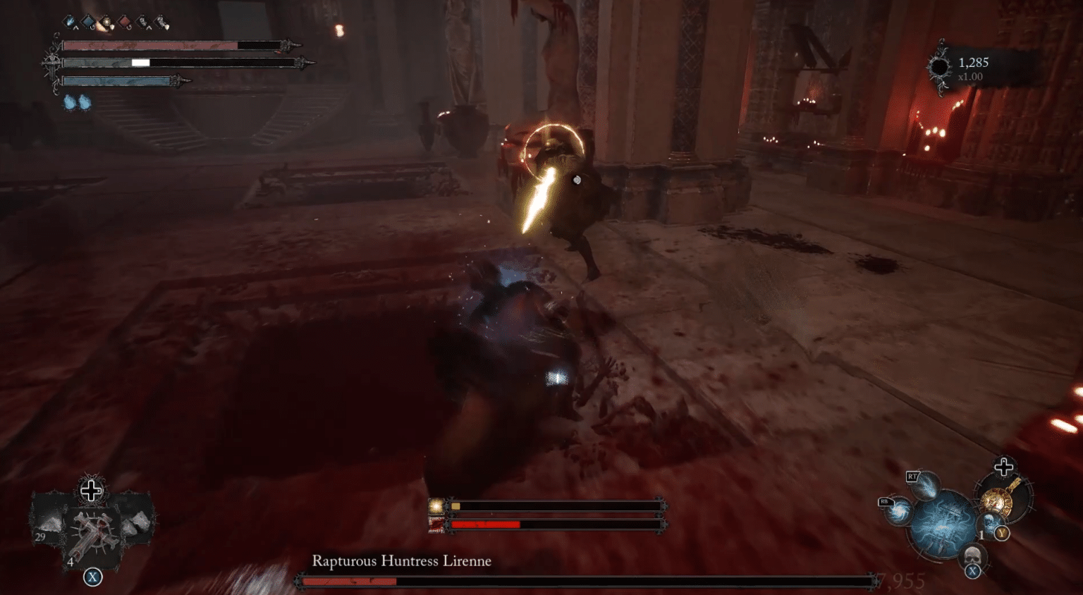 Lords of the Fallen Rapturous Huntress Lirenne Boss Guide