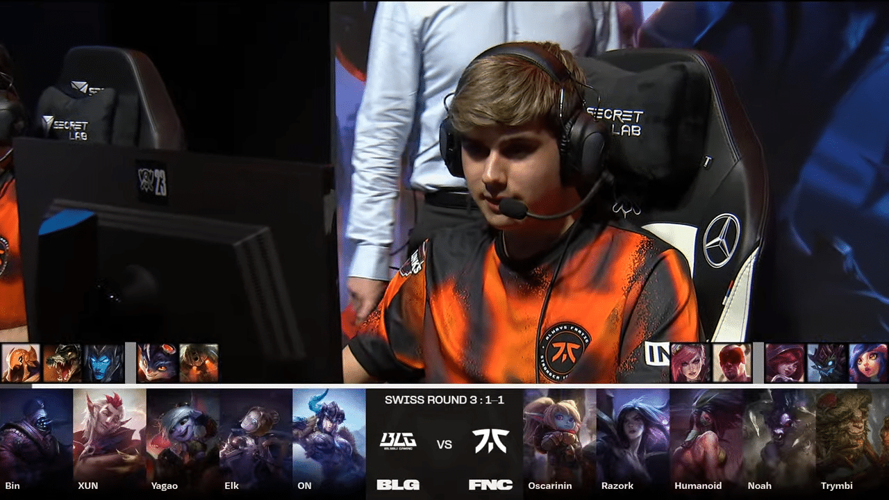 BLG vs FNC Recap Worlds 2023 Swiss Stage Day 4