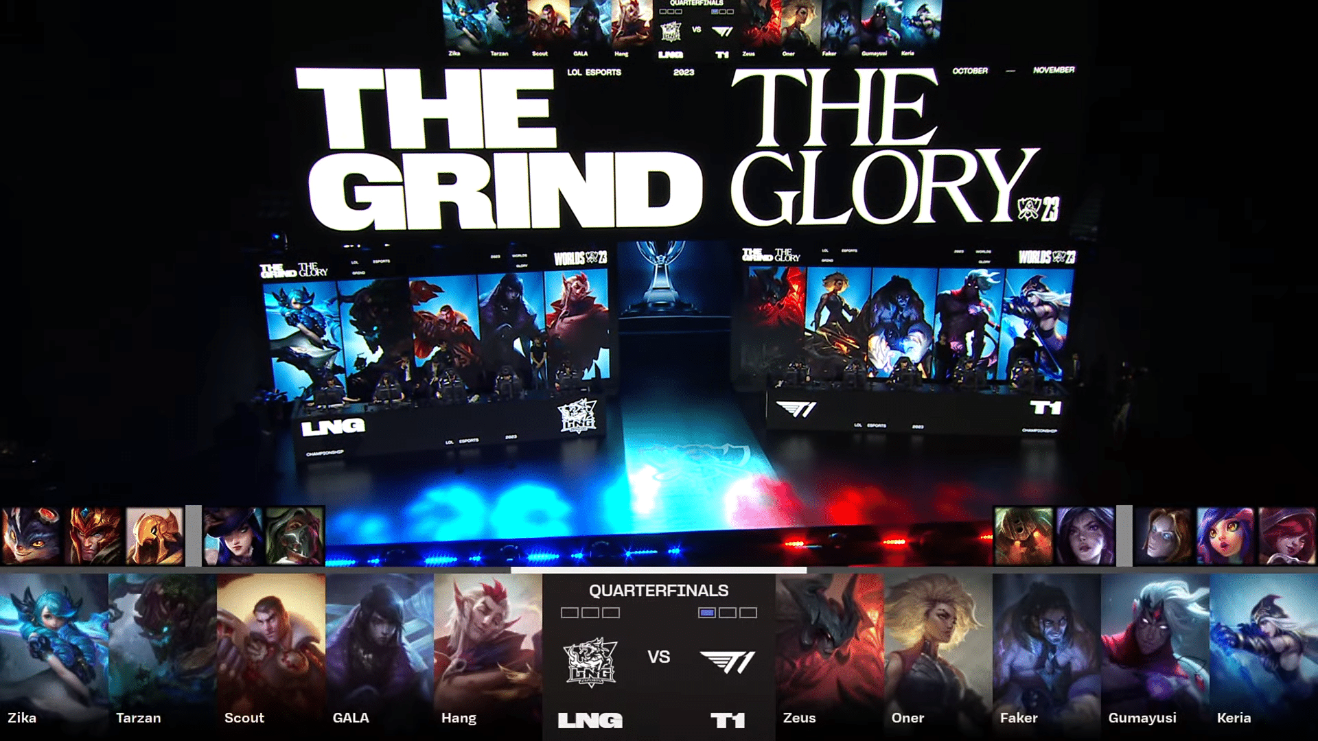 LNG vs T1 Quarterfinals Recap Worlds 2023 Day 13