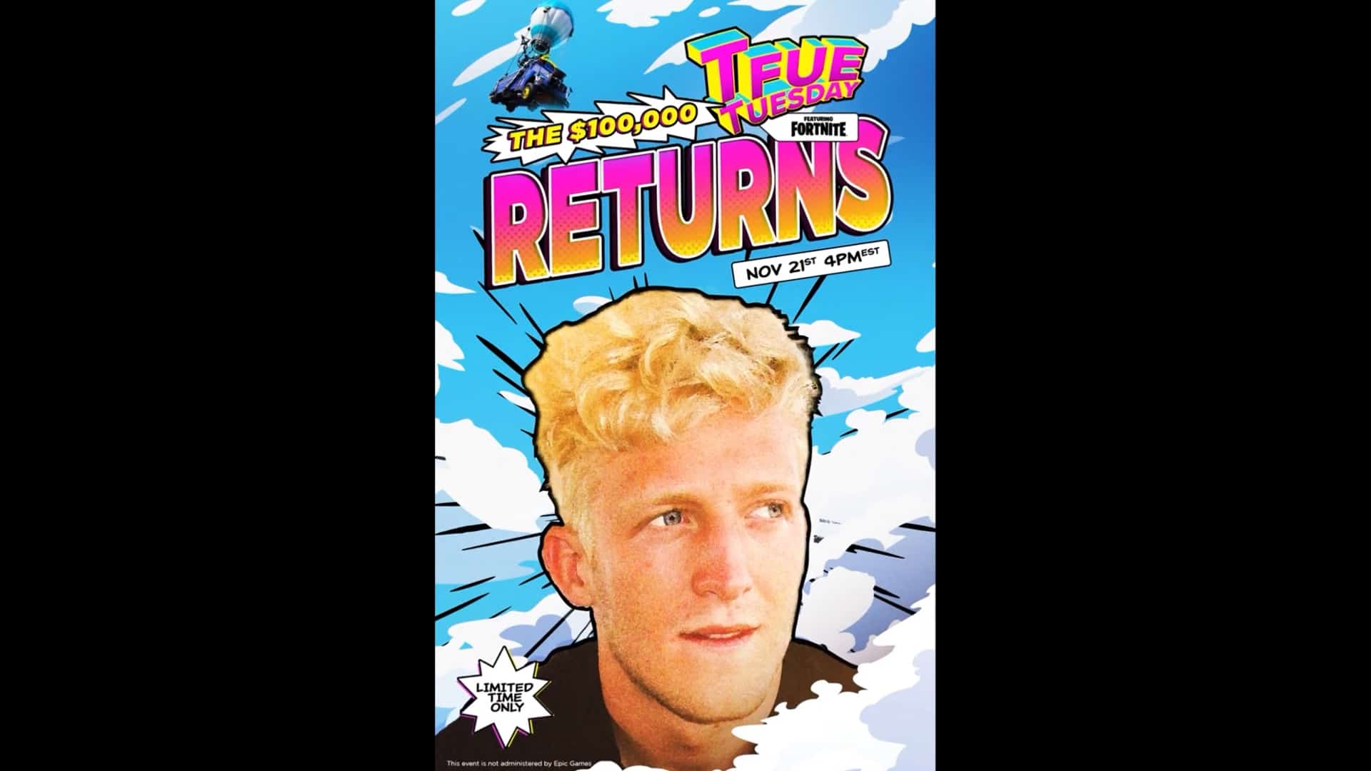 Tfue is Back: BoomTV Announce Tfue Tuesday Vol. 3 -$100K Fortnite Challenge