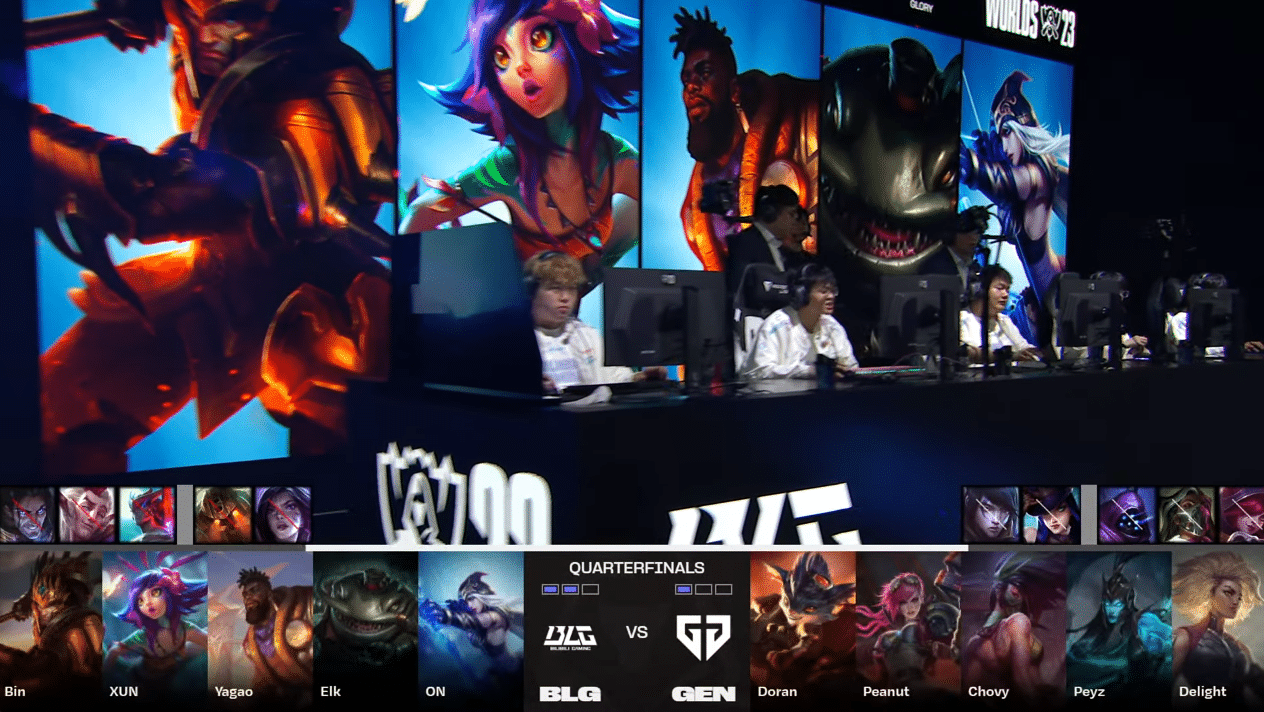 Gen.G vs BLG Worlds 2023 Quarterfinals Recap