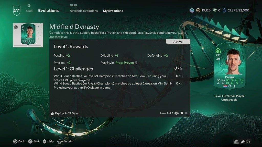 Midfield Dynasty Evolution Guide: Best Players, Requirements, and More