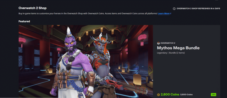 Overwatch 2 Shop Overview - Bundles, Skins, Prices & More