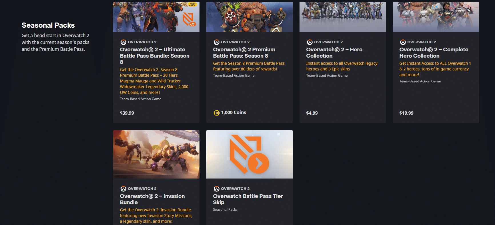 Overwatch 2 Shop Overview - Bundles, Skins, Prices & More