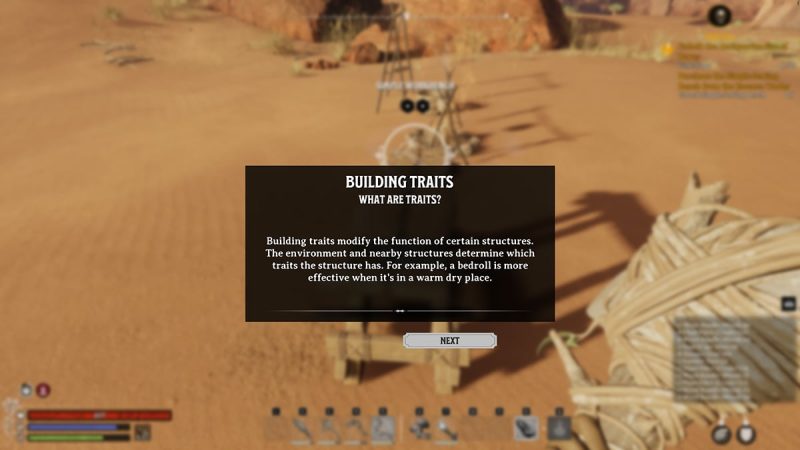 Nightingale Building Traits Explained