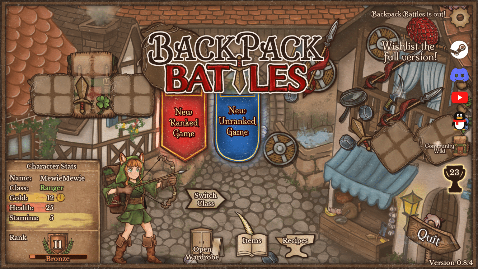 Backpack Battles Best Ranger Builds: How to Make the Ranger Class ...