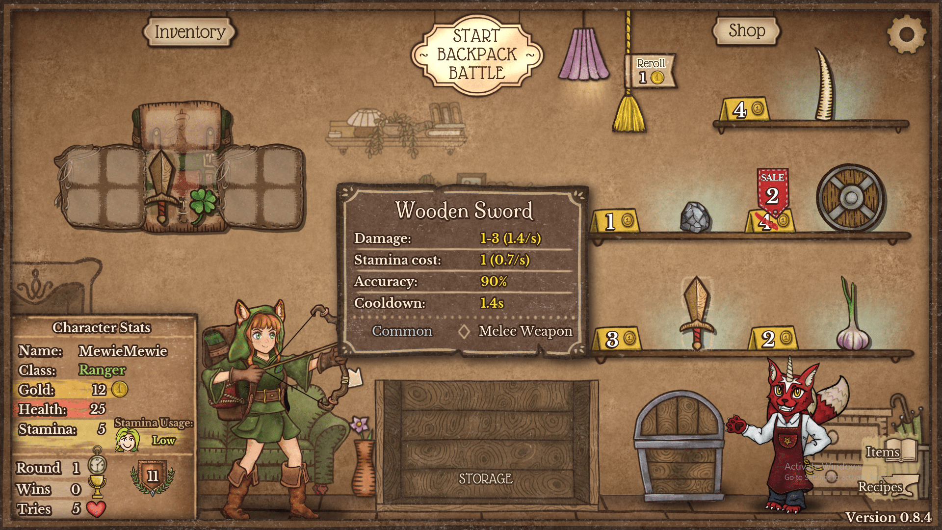 Backpack Battles Melee Weapons Tier List: What Are the Best Melee ...