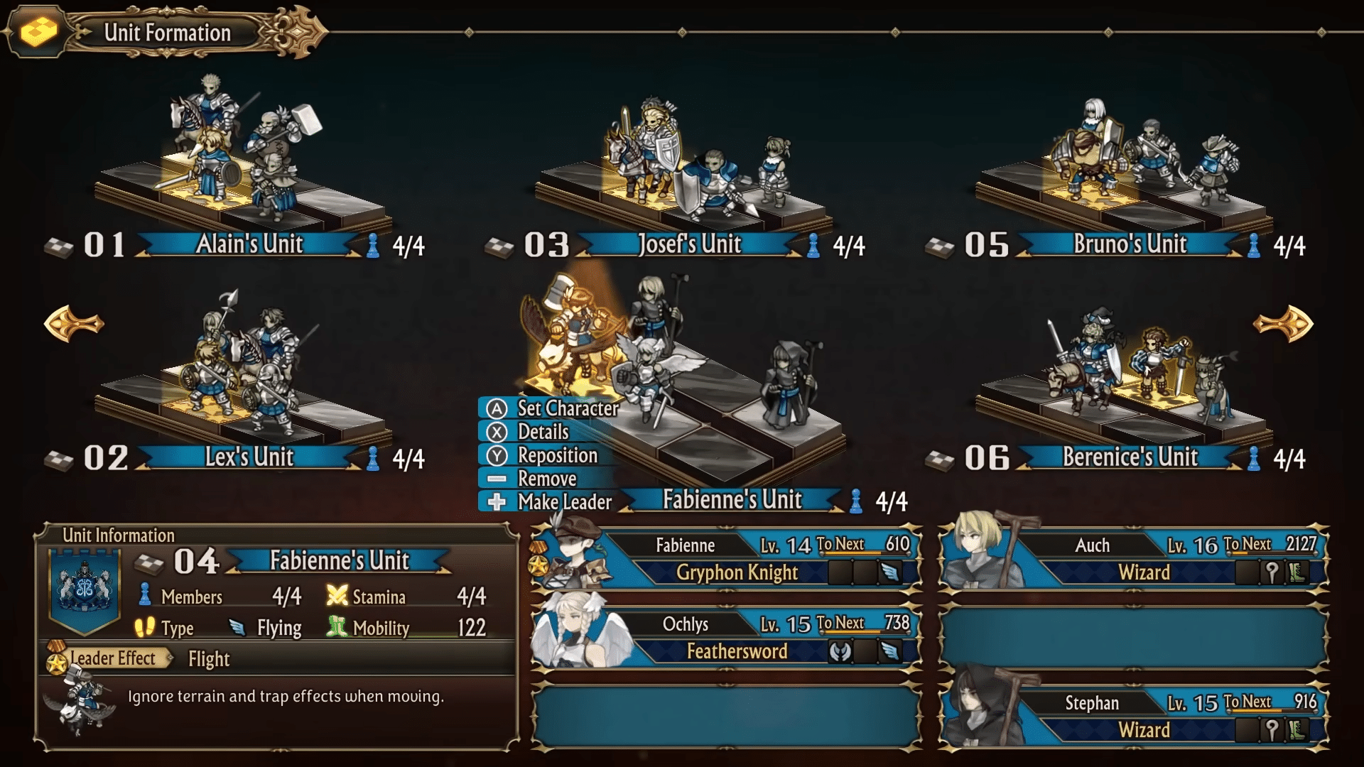 Unicorn Overlord Team Comp Guide: Best Earlygame Units