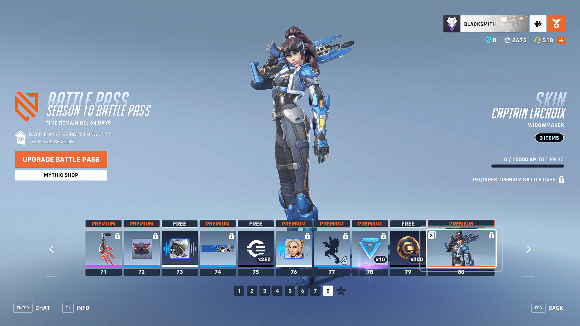 Overwatch 2 Season 10: Venture Forth Battle Pass Rewards (Skins ...