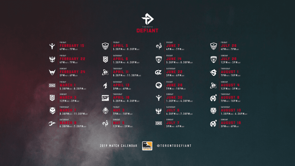 Overwatch League Season 2 Countdown – Toronto Defiant (#10)