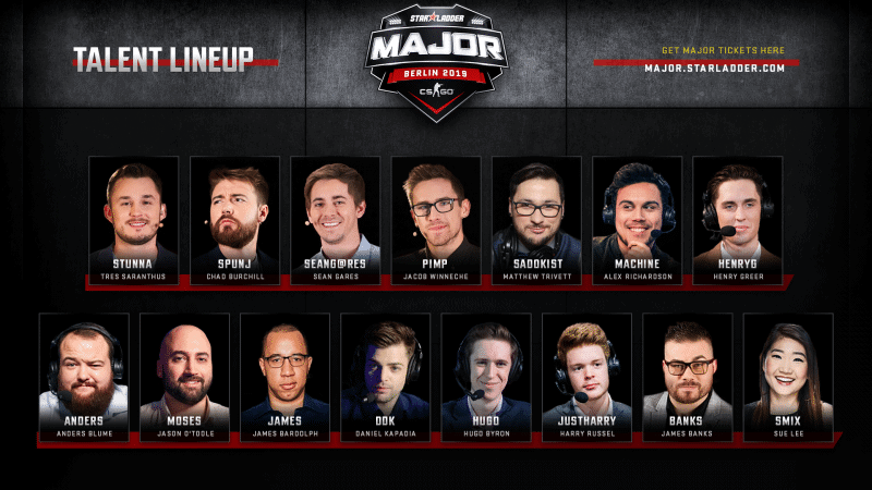 CSGO: StarLadder Major Talent Revealed