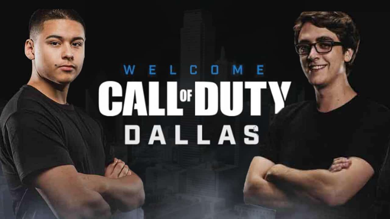 Dallas Call of Duty League Franchise Adds Clayster and Shotzzy