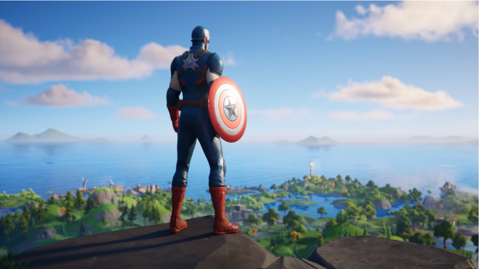 Captain America Makes His Fortnite Debut
