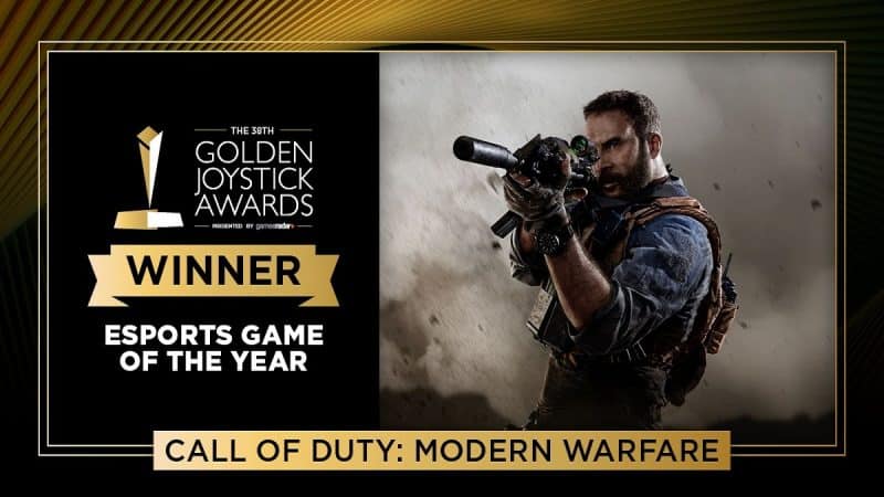 Call of Duty: Modern Warfare Wins Esports Game of the Year