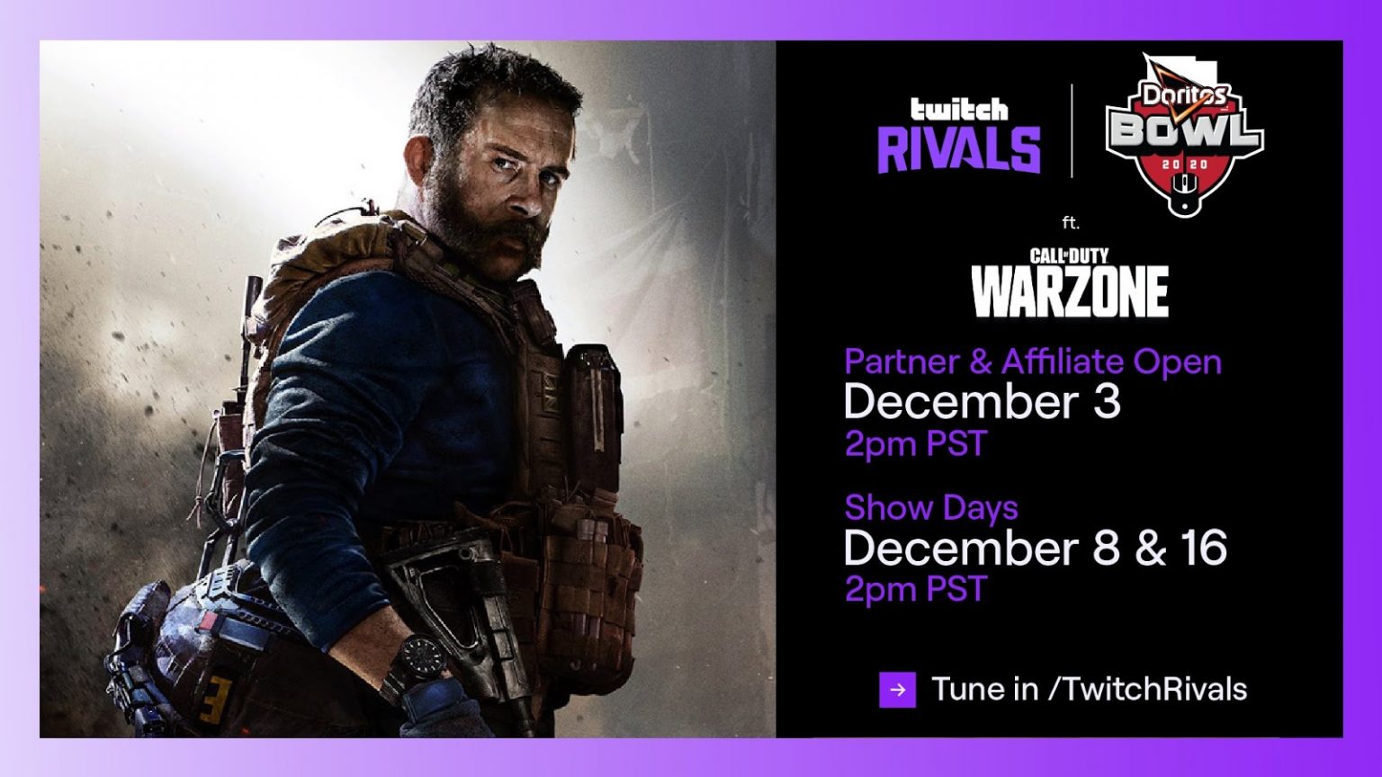 CoD: How To Watch & Play In Twitch Rivals $250K Warzone Tournament