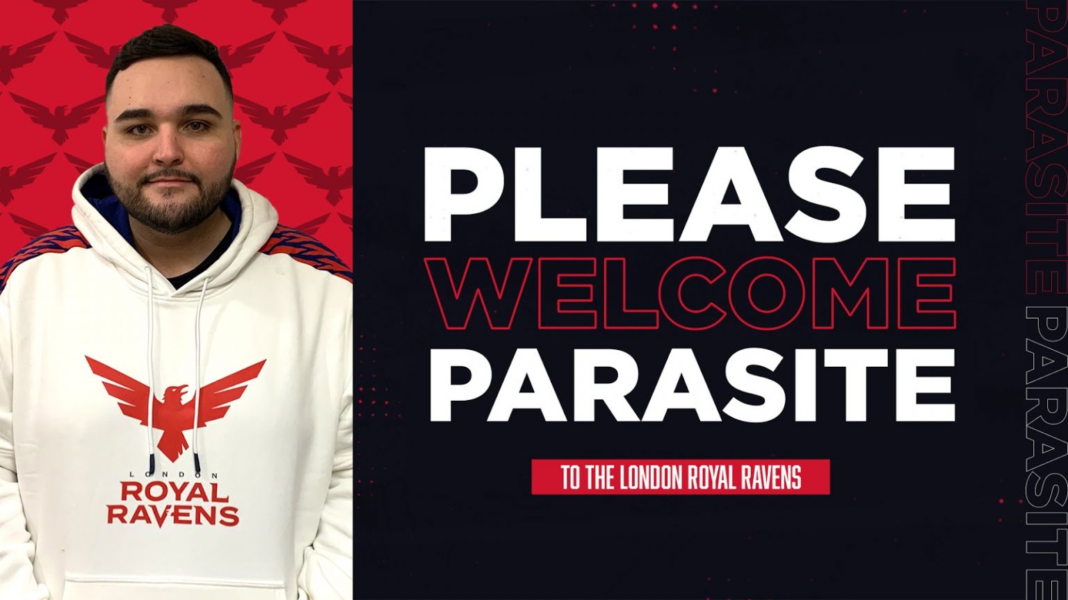 CoD: London Royal Ravens Sign Parasite To Starting Roster