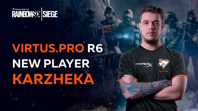 Virtus.pro Adds Karzheka To Rainbow Six Siege Roster