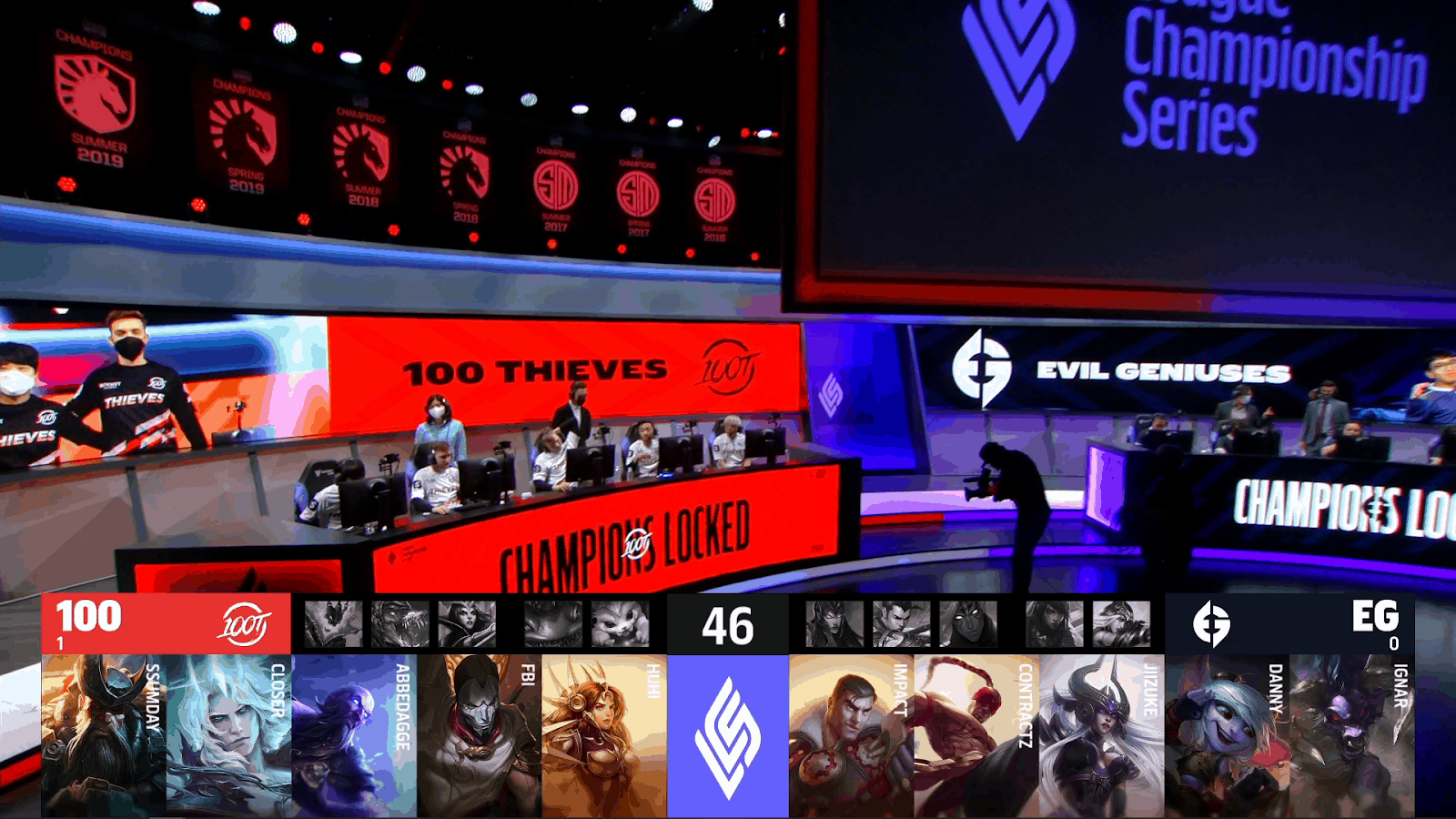 LoL: 2021 LCS Summer Championship Recap- 100 Thieves vs Evil Geniuses