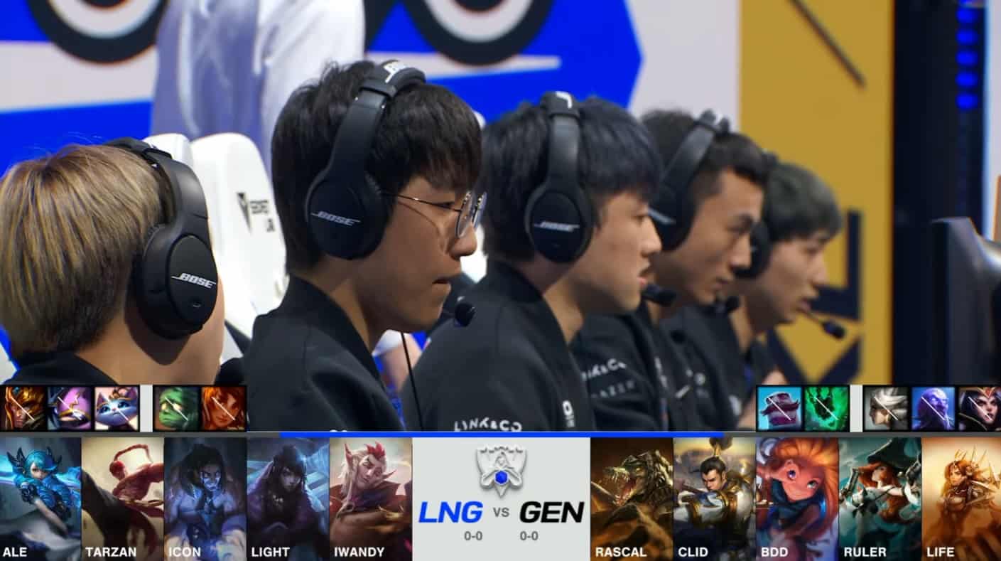 LoL: LNG Esports vs Gen.G Worlds 2021 Group Stage Recap