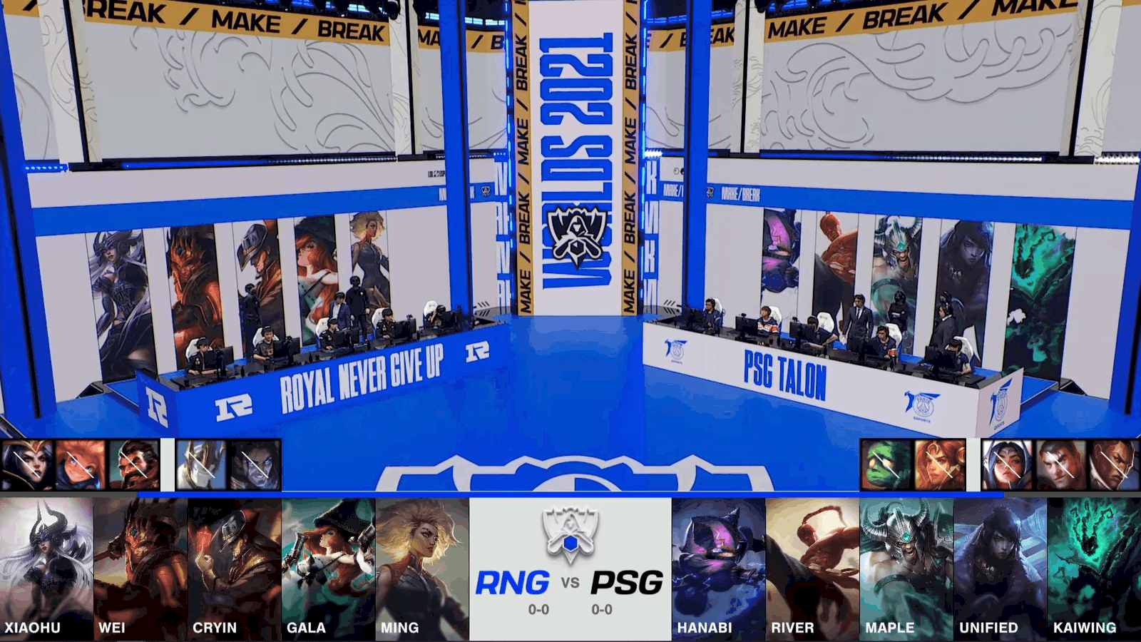 LoL: RNG vs PSG Talon Worlds 2021 Group Stage Recap