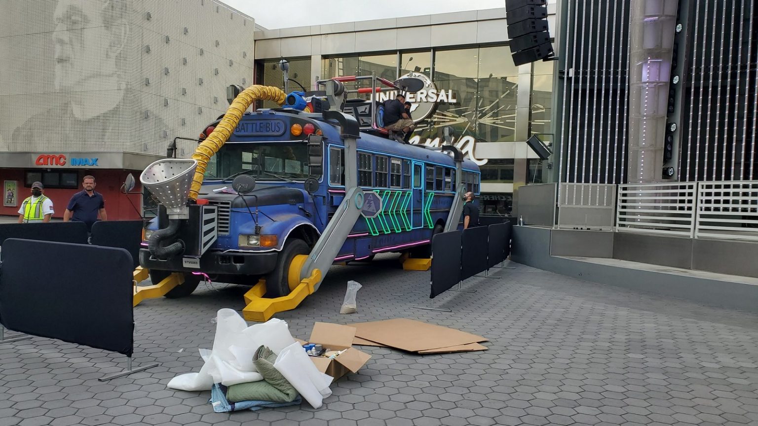Universal Studios Hollywood Is Building A Real-Life Fortnite Battle Bus