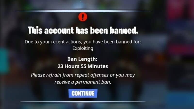 Fortnite: FNCS Finalist Wrongfully Banned In Second Straight Season Finals