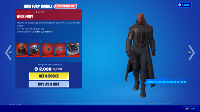 Fortnite: How To Unlock Nick Fury Skin
