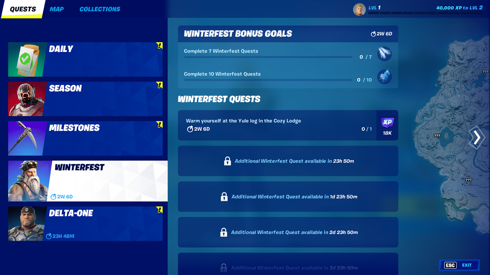 Fortnite Winterfest 2021: All Challenges and Quests in Chapter 3 Season 1