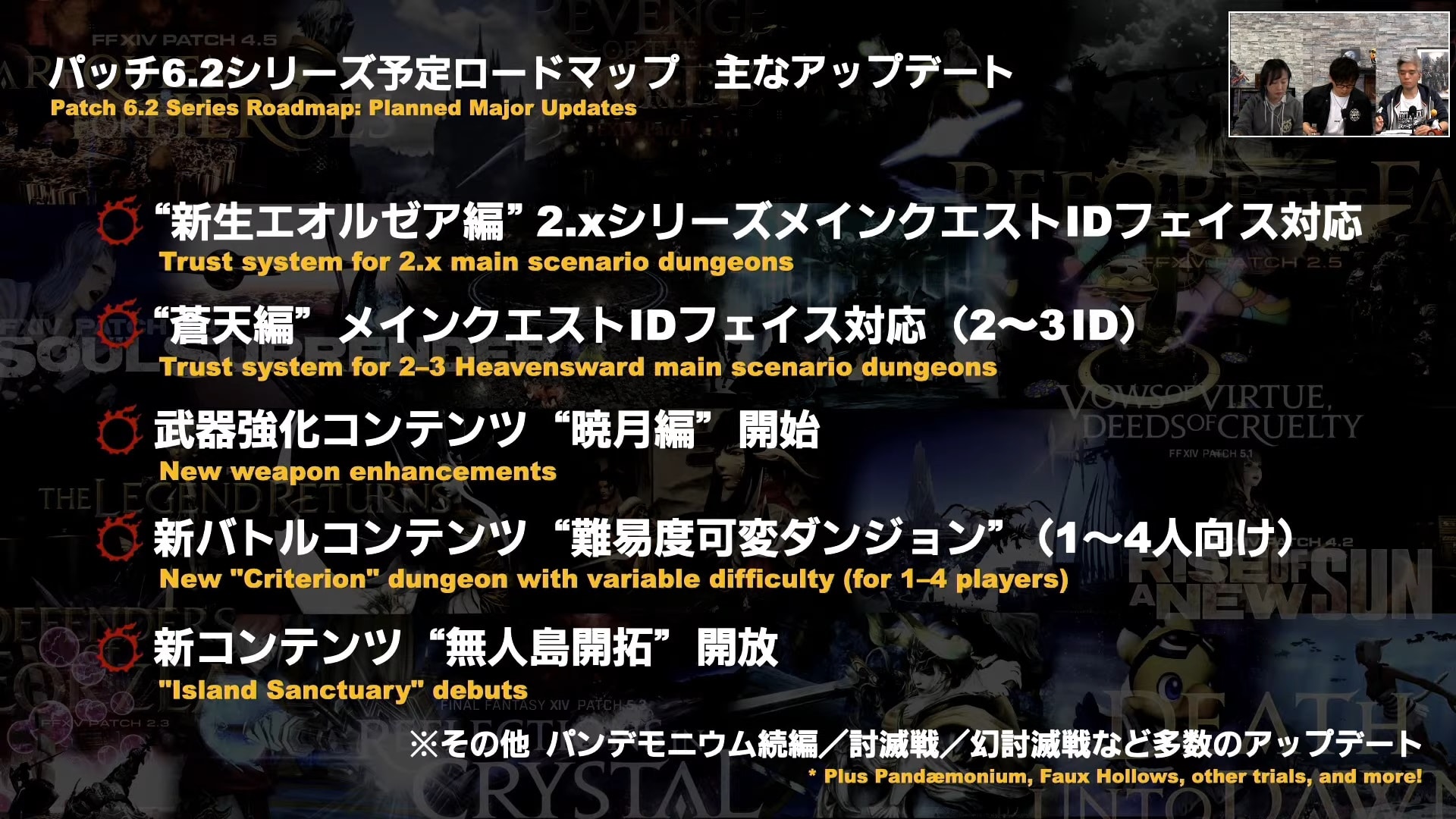 Newfound Futures: Final Fantasy XIV Presents its Endwalker Patch Roadmap