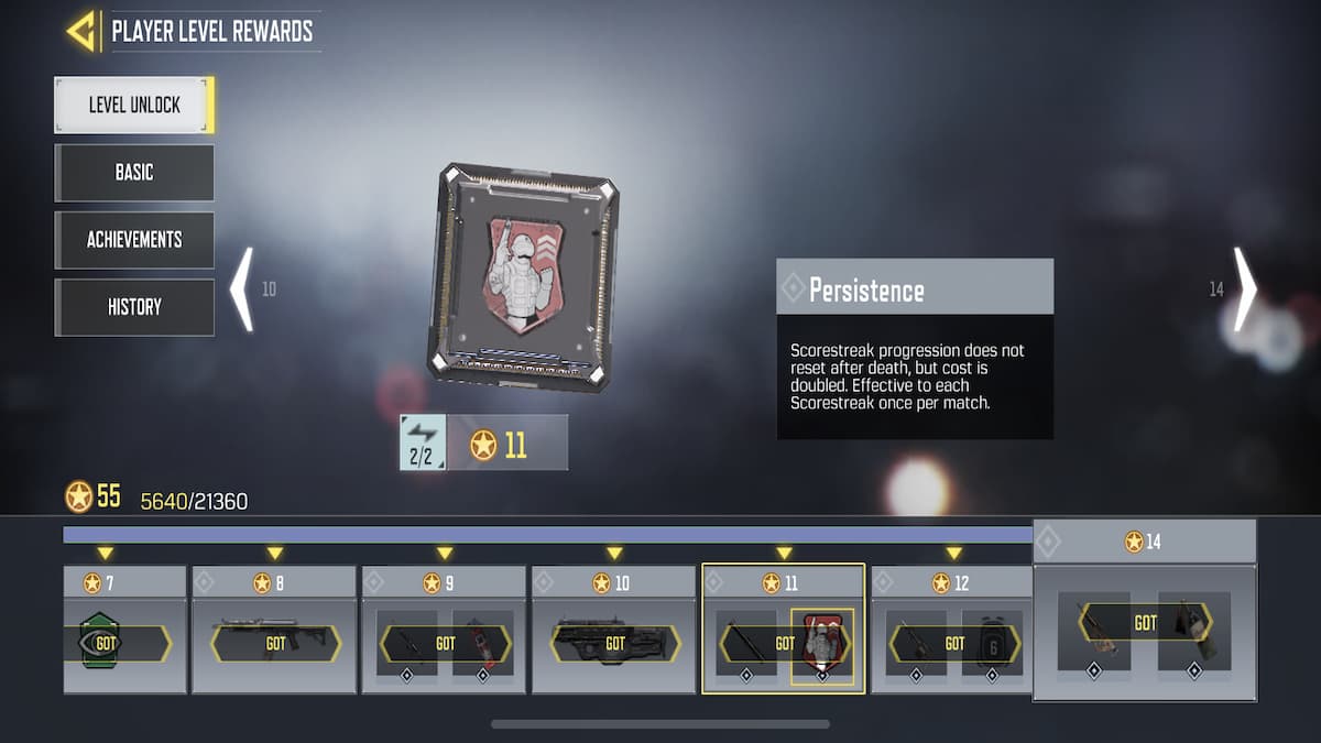 CoD Mobile: How to Get Persistence Perk